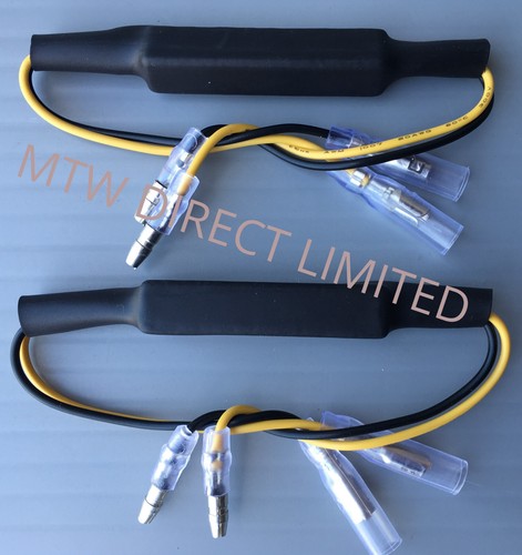 PAIR INLINE RESISTORS for LED INDICATORS 12V Suzuki DRZ400 Supermoto ...