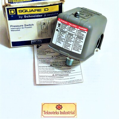 SQUARE D 9013FSG SERIES B PRESSURE SWITCH 9013FSG29 | eBay