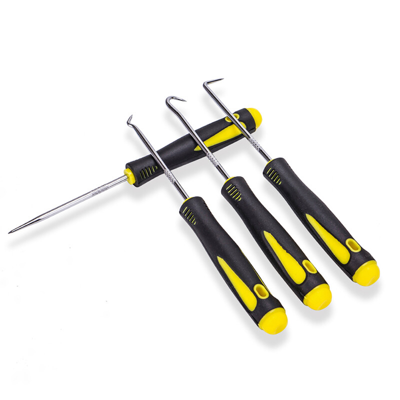 4pcs Long Pick Hook Set Gasket Puller Pick Tools for Removing Car Auto ...