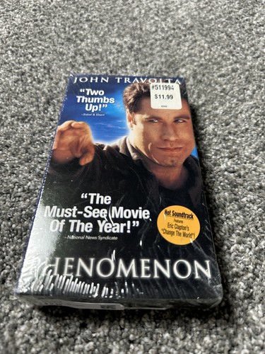 Phenomenon VHS 1997 John Travolta Kyra Sedgwick Forest Whitaker Robert ...