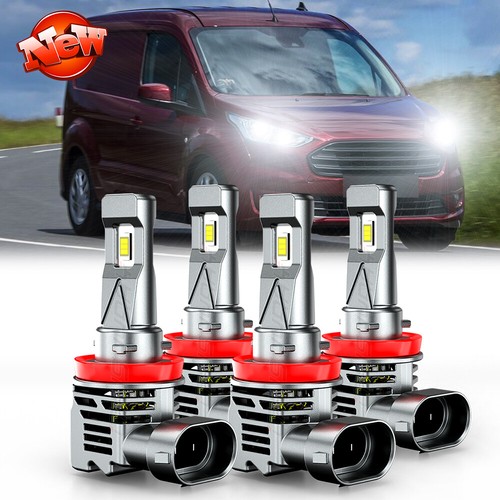 For Ford Transit Connect 2014 2015 2016 2017 2018 LED Headlight Hi/Lo ...