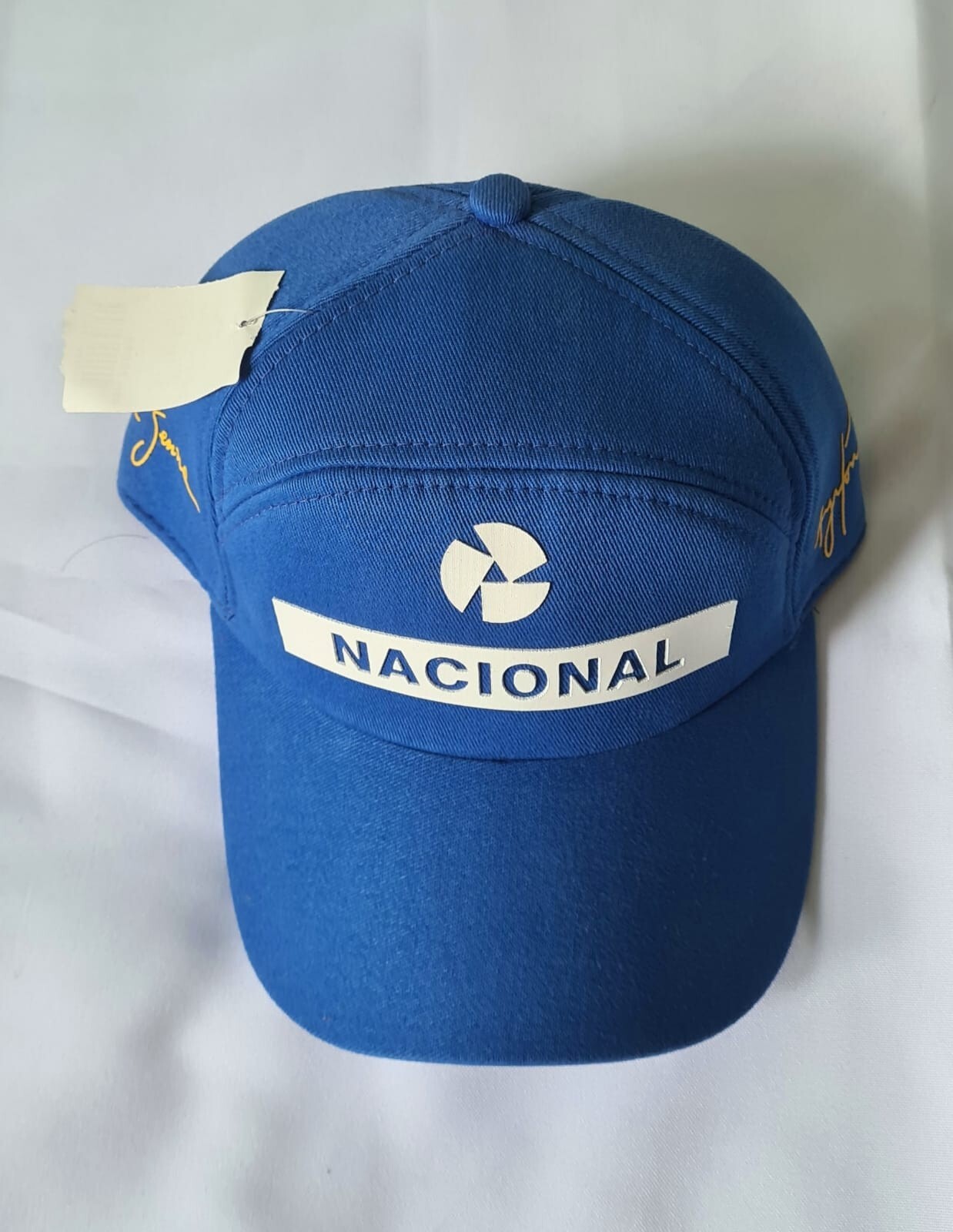 Ayrton Senna Blue Cap Official National Bank Formula