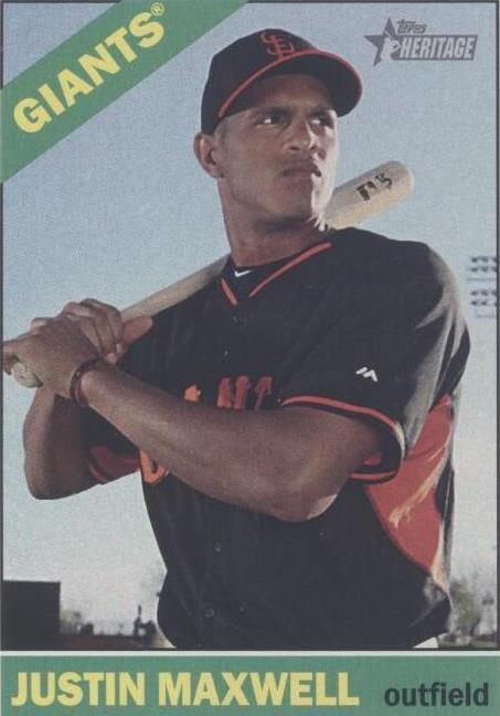 2015 Topps Heritage High Number - Justin Maxwell #602 for sale online ...