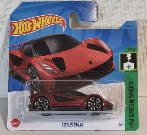 Hot Wheels - Lotus Evija - Red - HW Green Speed - 1:64 - RLS 2023 ...