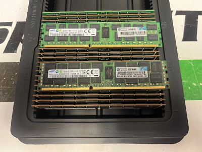 Lot of 38 HP 672631-B21 Samsung 16GB PC3-12800R 672612-081 MIXED LOT | eBay