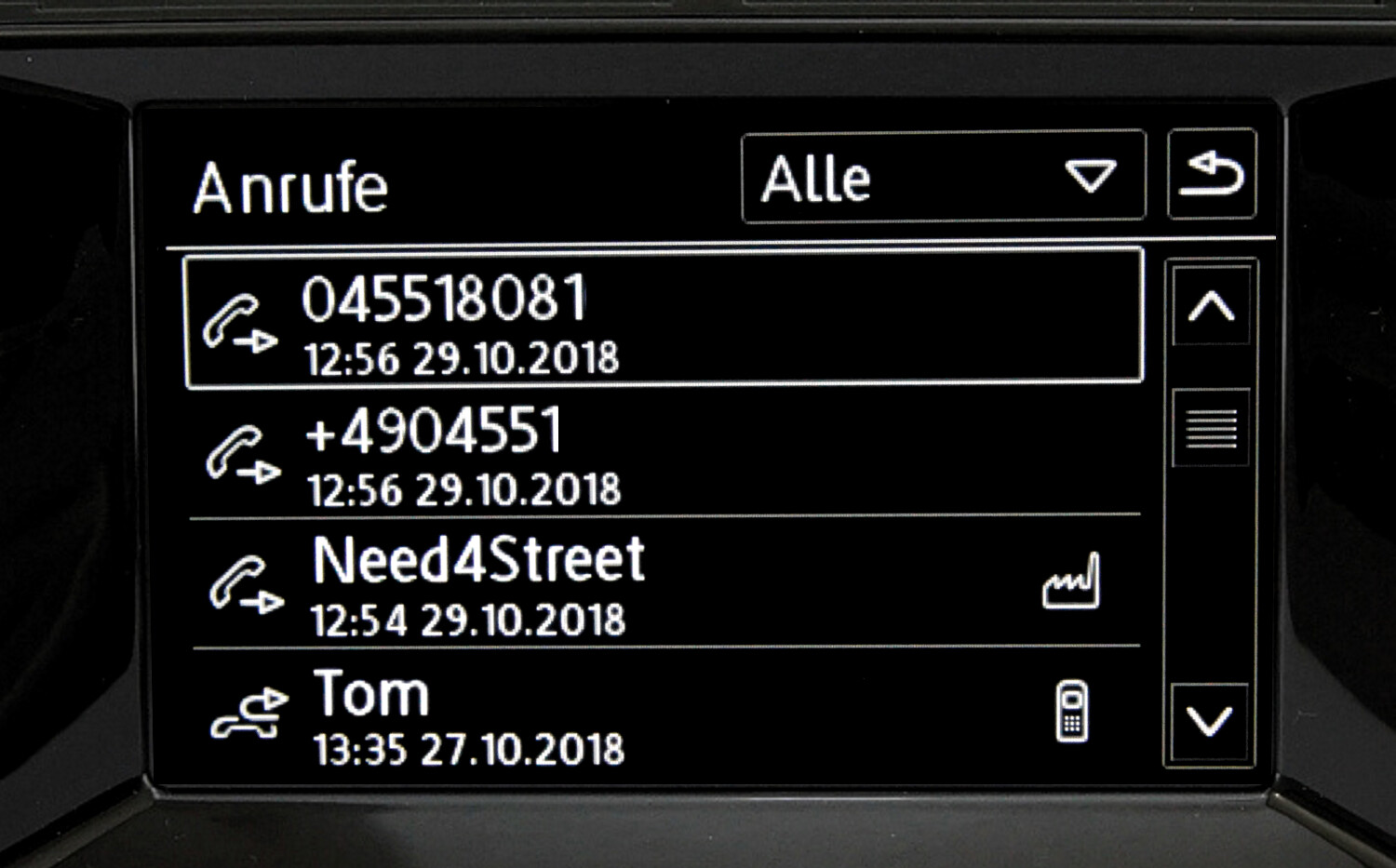 Freisprecheinrichtung Radio Composition Touch, Bluetooth, A2DP #VW Golf ...