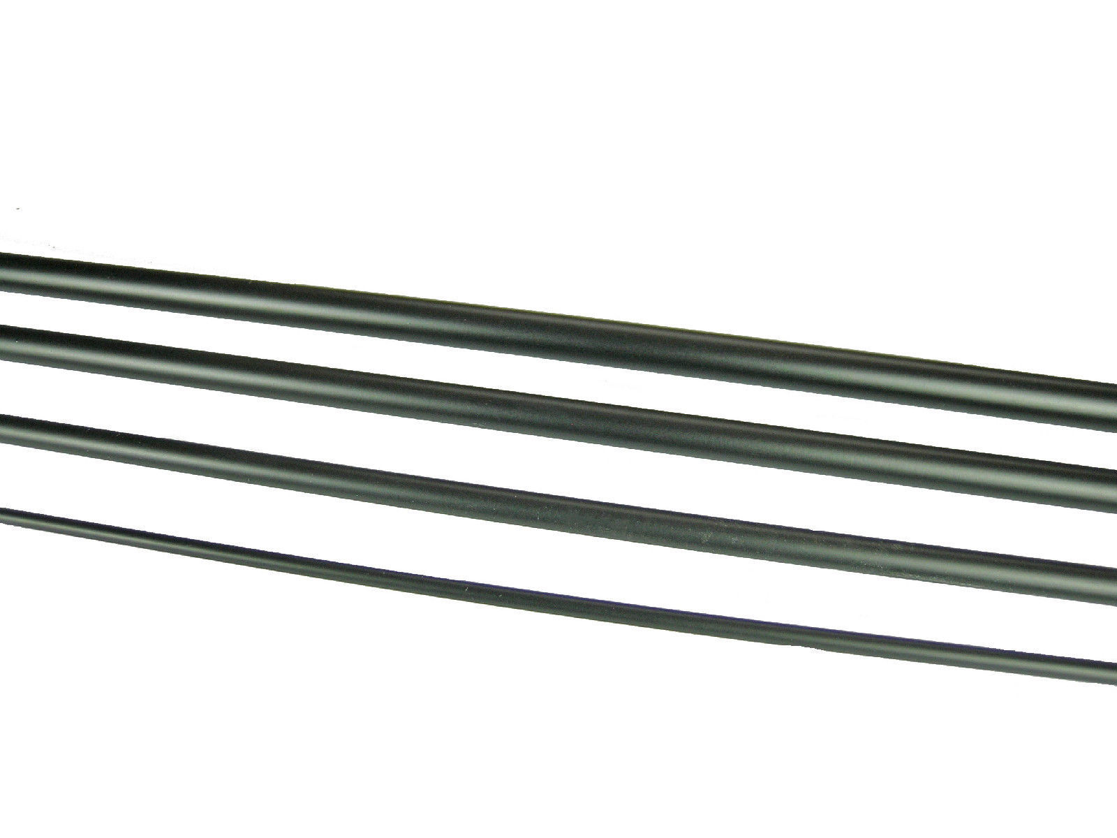 OLDE FLY SHOP IM-8 GRAPHITE FLY ROD BLANKS 2WT 6ft 6in 4PC MATTE DARK ...