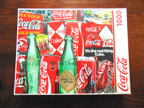 Springbok Then & Now Coca Cola Coke Jigsaw Puzzle 1000 Piece 24x30 ...