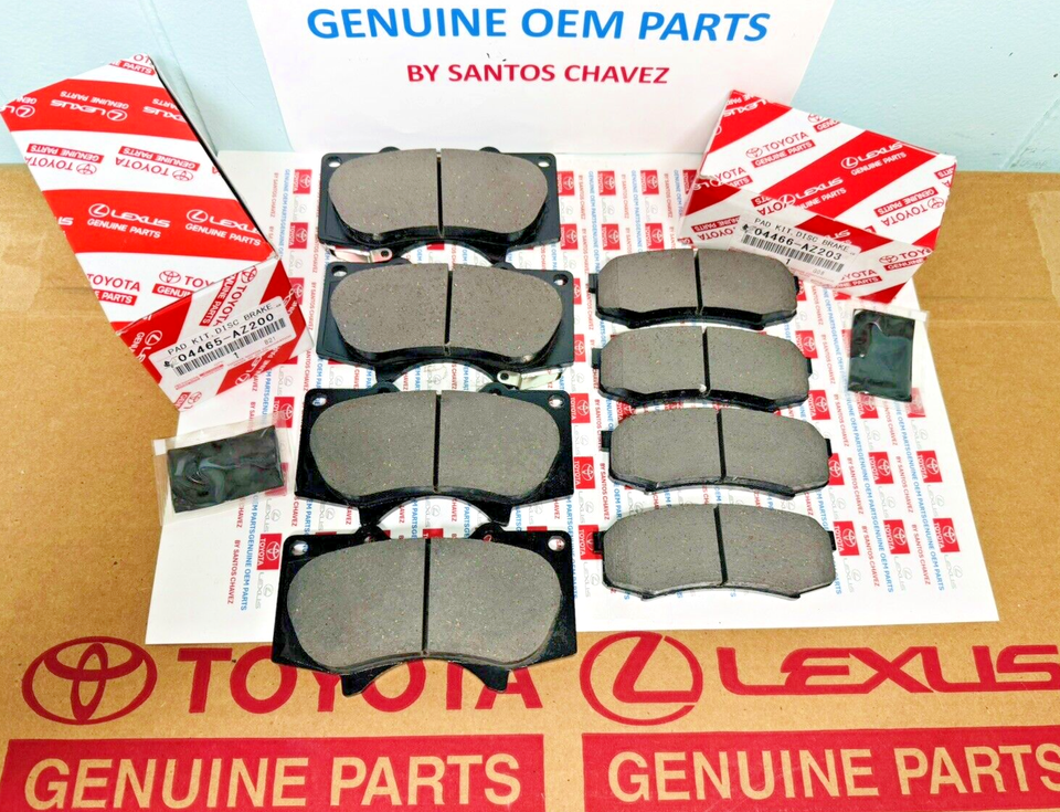 2003-2023 Toyota 4Runner Front & Rear Brake Pads GENUINE OEM PART | eBay