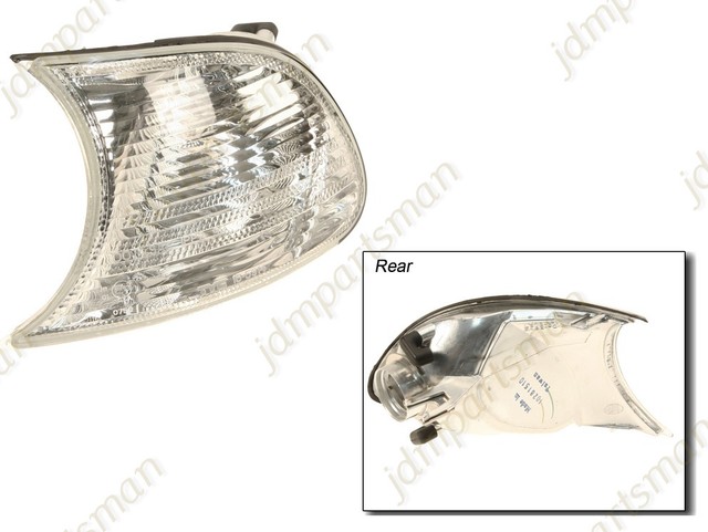 for BMW E46 Front Driver Left Turn Signal Light W/ White Lens ...