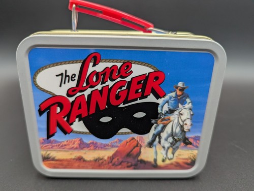 Vintage ~ The Lone Ranger Mini Tin Lunch Box 2001 -Cheerios- 60th ...