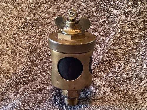 Antique NEVER FAIL NO 3 Brass ROD OILER Hit Miss Gas Engine Motor ...