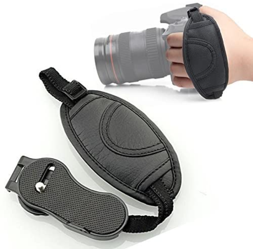 Camera Hand Wrist Grip Strap for All Digital SLR DSLR Leather Prevents ...