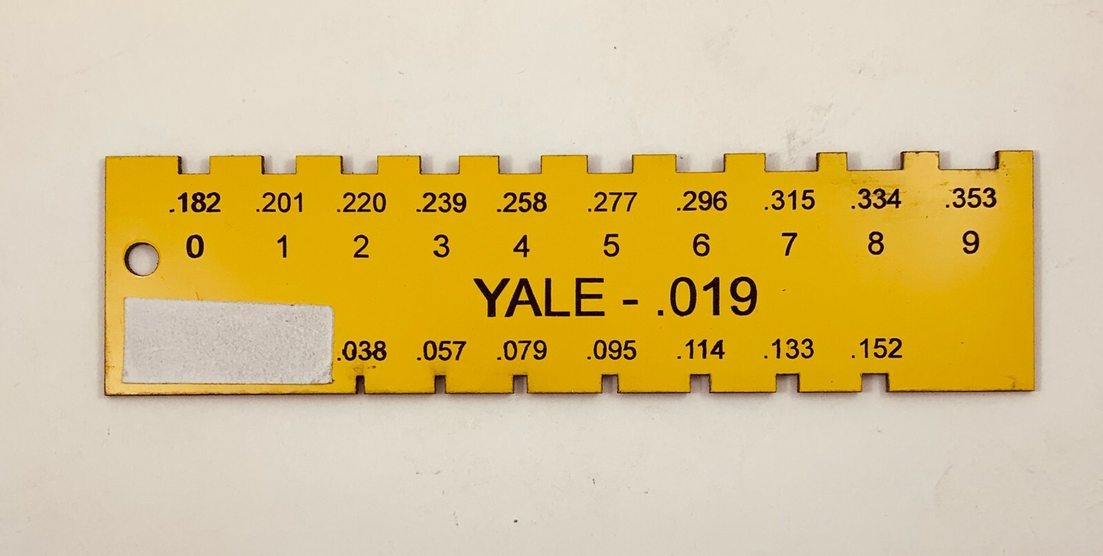 Locksmith Pin Gauge for Yale | eBay