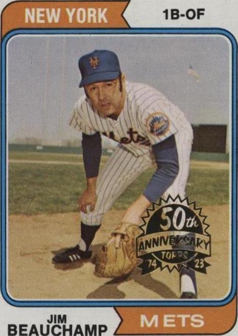 2023 Topps Heritage - 1974 Topps Originals Buybacks Jim Beauchamp #424 ...