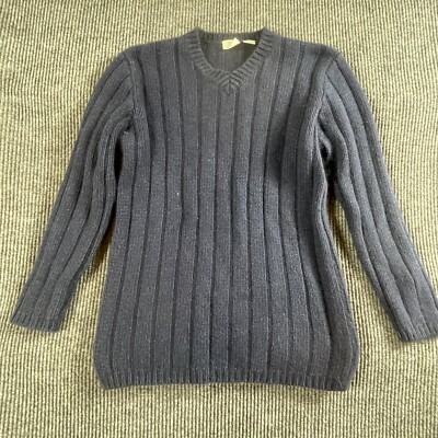 VTG Moda International Sweater Womens L Silk Angora Blend Heavy Stretch ...