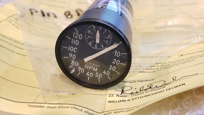 OVERHAULED AMETEK TACH INDICATOR 8DJ81CAN2 6620-00-543-2534 | eBay