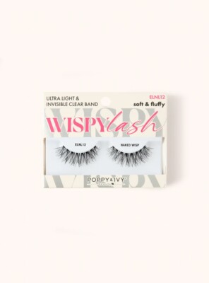 POPPY & IVY BEAUTY WISPY SOFT & FLUFFY LASH - ELNL12 NAKED WISP | eBay