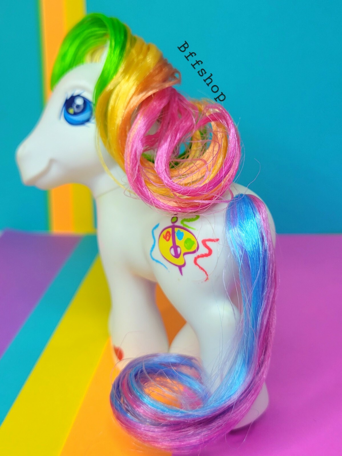 MY LITTLE PONY FINGER PAINTS 2002 G3 102 HTF | eBay