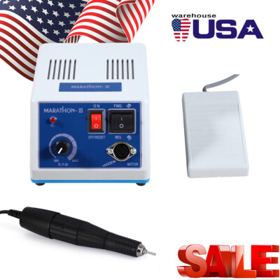 Dental Lab Marathon Electric Micromotor Polishing Unit + 35K rpm Motor ...