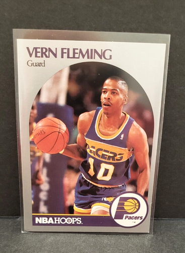 Vern Fleming #133 Indiana Pacers 1990-91 Hoops Near Mint or Better 4284 ...
