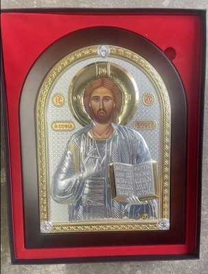 Icons - Greek Orthodox Silver