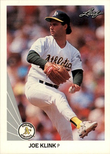 1990 Leaf Joe Klink #503 | eBay