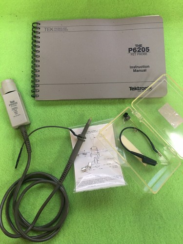 Tektronix TEK P6205 FET Voltage Probe With Manual | eBay