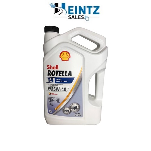 Shell Rotella T4 Triple Protection Conventional 15W-40 Diesel Engine ...