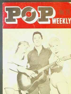 Pop Weekly #24 February 9 1963 The Beatles Elvis Presley Cliff Richard ...