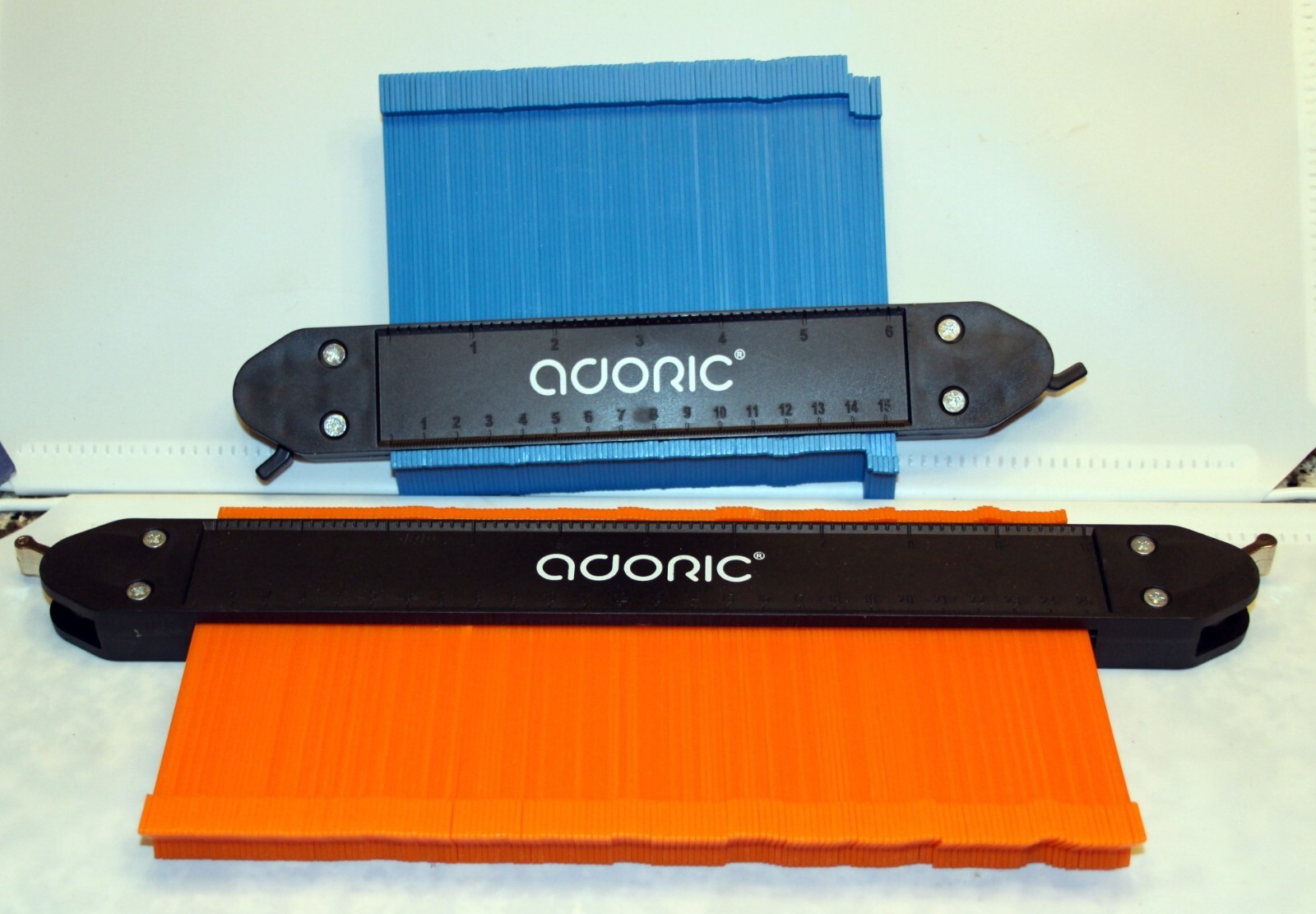 2 Pack Contour Gauge Duplicators with lock Wide 10" & 6" Tool to Cut ...