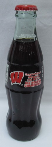 Coca-Cola Wisconsin Badgers Women's & Men's Ice Hockey Champion Coke ...