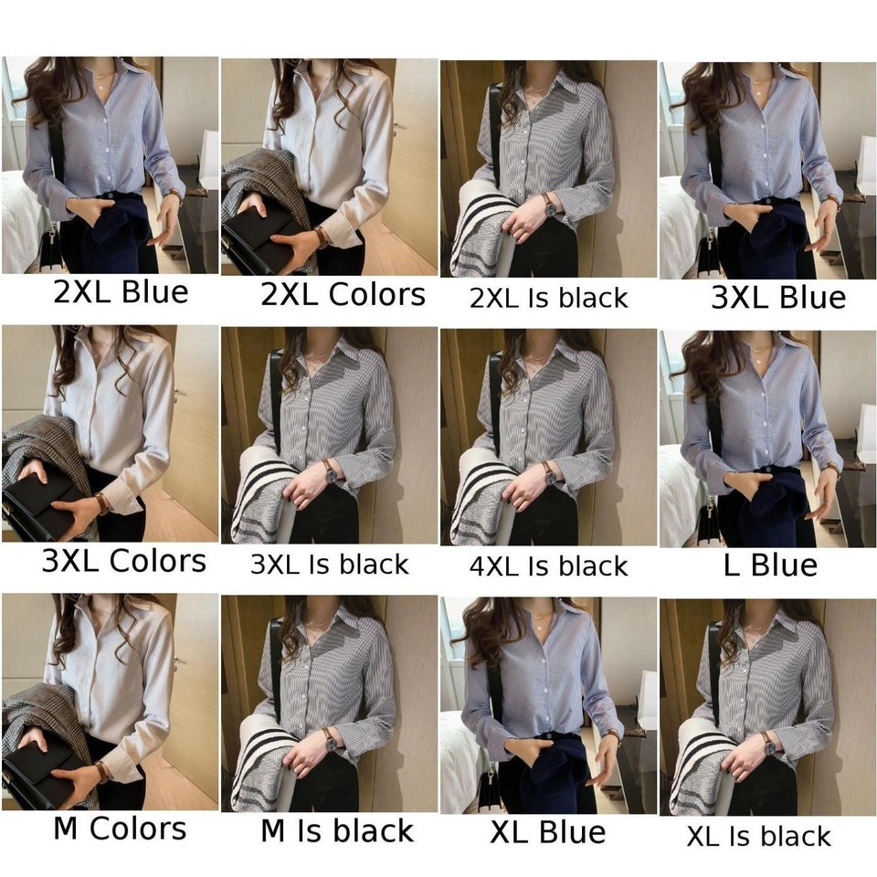 Ladies Button Up Shirt Clubbing Daily Activities Club Outfit Daily Wear ...