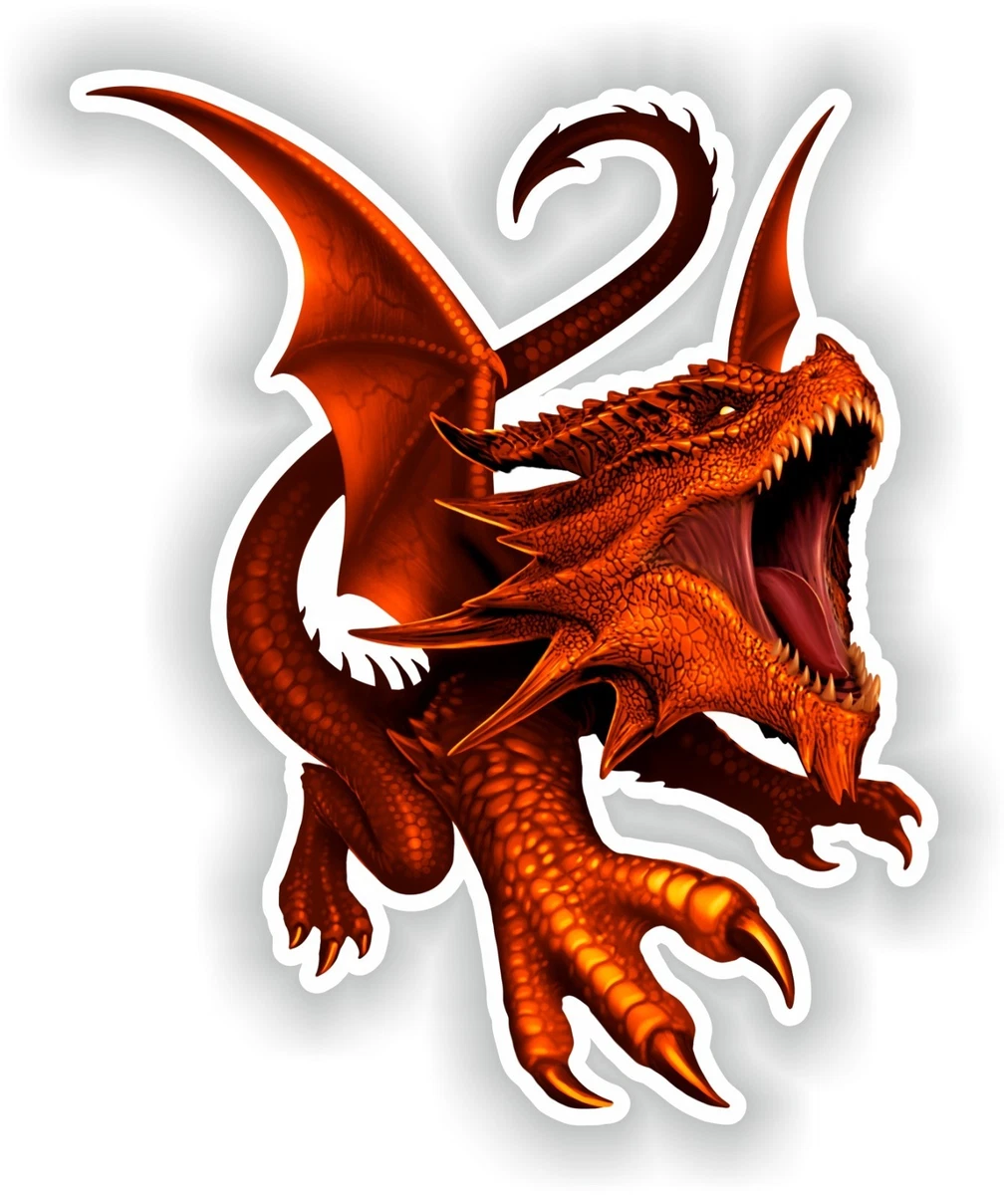 Dragon Stickers For Scooters