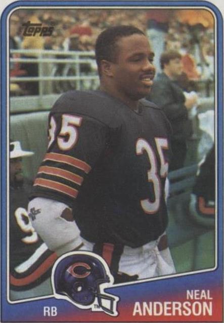 1988 Topps Neal Anderson #71 for sale | eBay