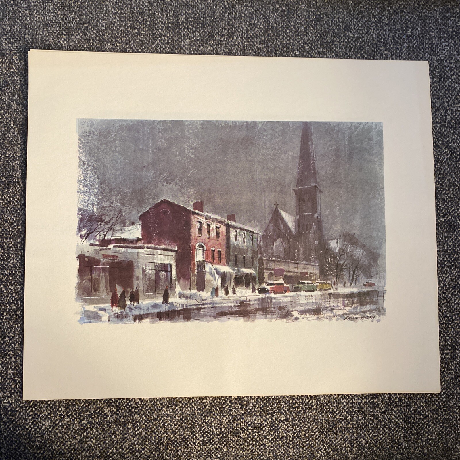 Exceptional Lot of 6 Vintage Ralph Avery Prints - Unframed | eBay