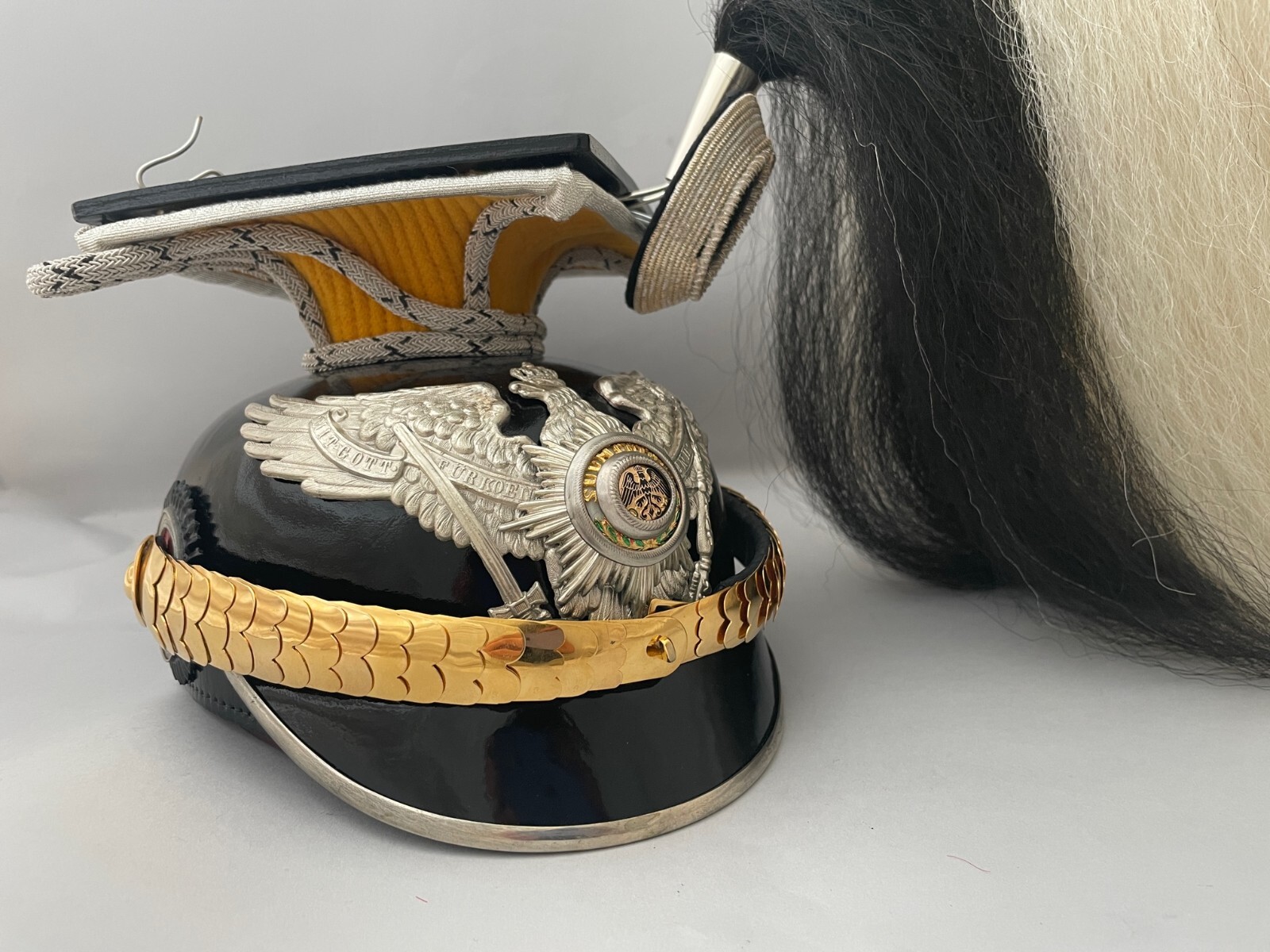 Tschapka - Officer Parade czapka 3rd Guards Uhlan Regiment | eBay