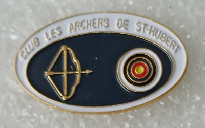 Pins Archery Tir à l'arc, Club les Archers de Saint Hubert | eBay