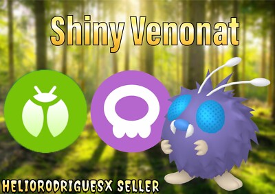 Pokémon Go Trade Shiny Venonat - (REGISTERED/Ultra Friends) | eBay
