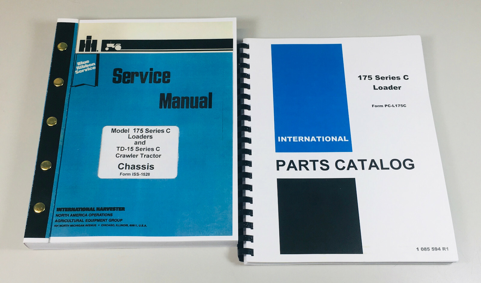 International 175C Loader Crawler Tractor Service Manual Parts Catalog ...