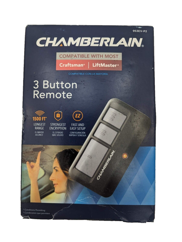 Chamberlain 3-Button Garage Door Remote Control 953EV-P2 CRAFTSMAN ...