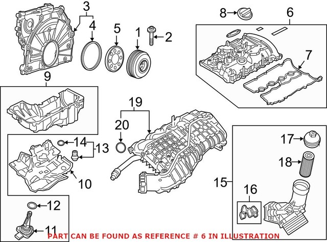 Genuine BMW Valve Cover 11-12-8-631-745 for sale online | eBay