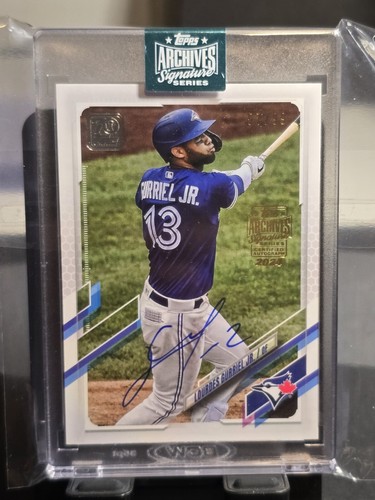 2024 Topps Archives Signature Series Lourdes Gurriel Jr /99 Auto Card ...