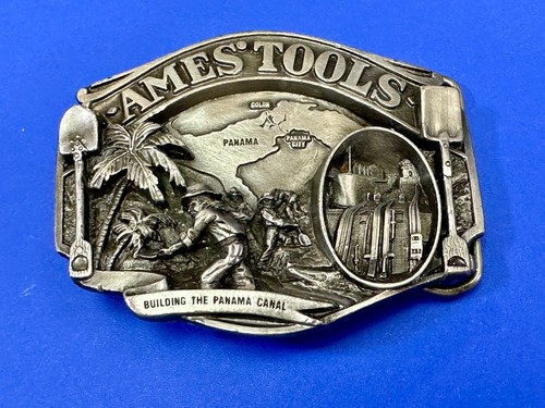 Building The Panama Canal - Vintage Ames Tools 1987 Siskiyou Belt ...