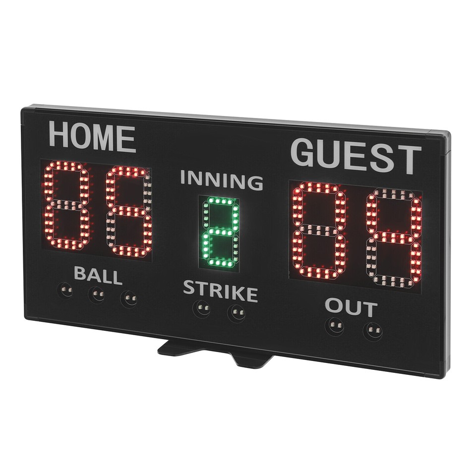 High-Light Digital Scoreboard, Electronic Baseball Scoreboard Remote ...