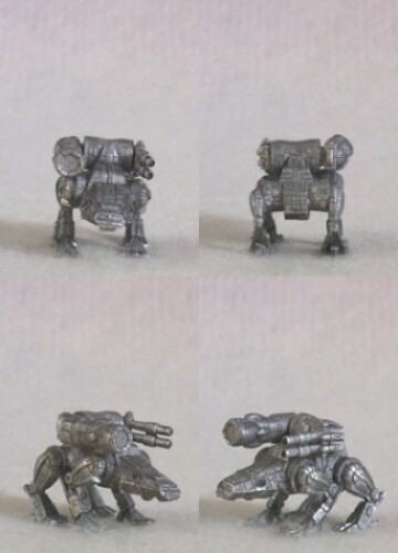 NEW BATTLETECH RAL PARTHA Miniature BT 644 BARGHEST BGS-1T 70 Tons TR 3060 | eBay