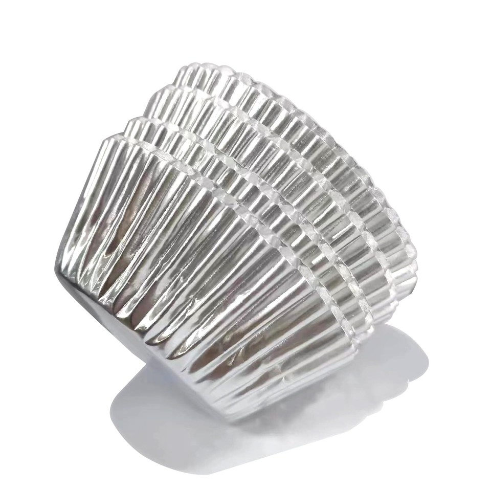 100pcs Cupcake Paper Baking Cups Wrapper Liners Cake Foil Cupcake ...