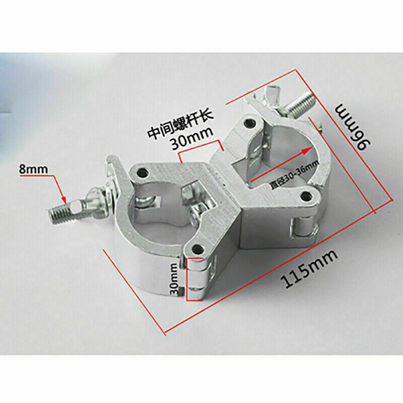 Aluminum Alloy Swivel Double Coupler Scaffolding Clips Tube Trussing ...