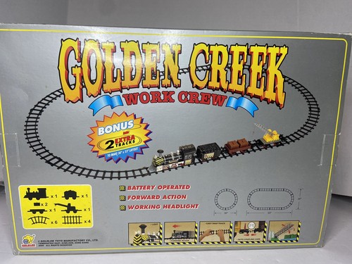 Vintage Goldlok Toys Golden Creek Western Express Battery Operated ...