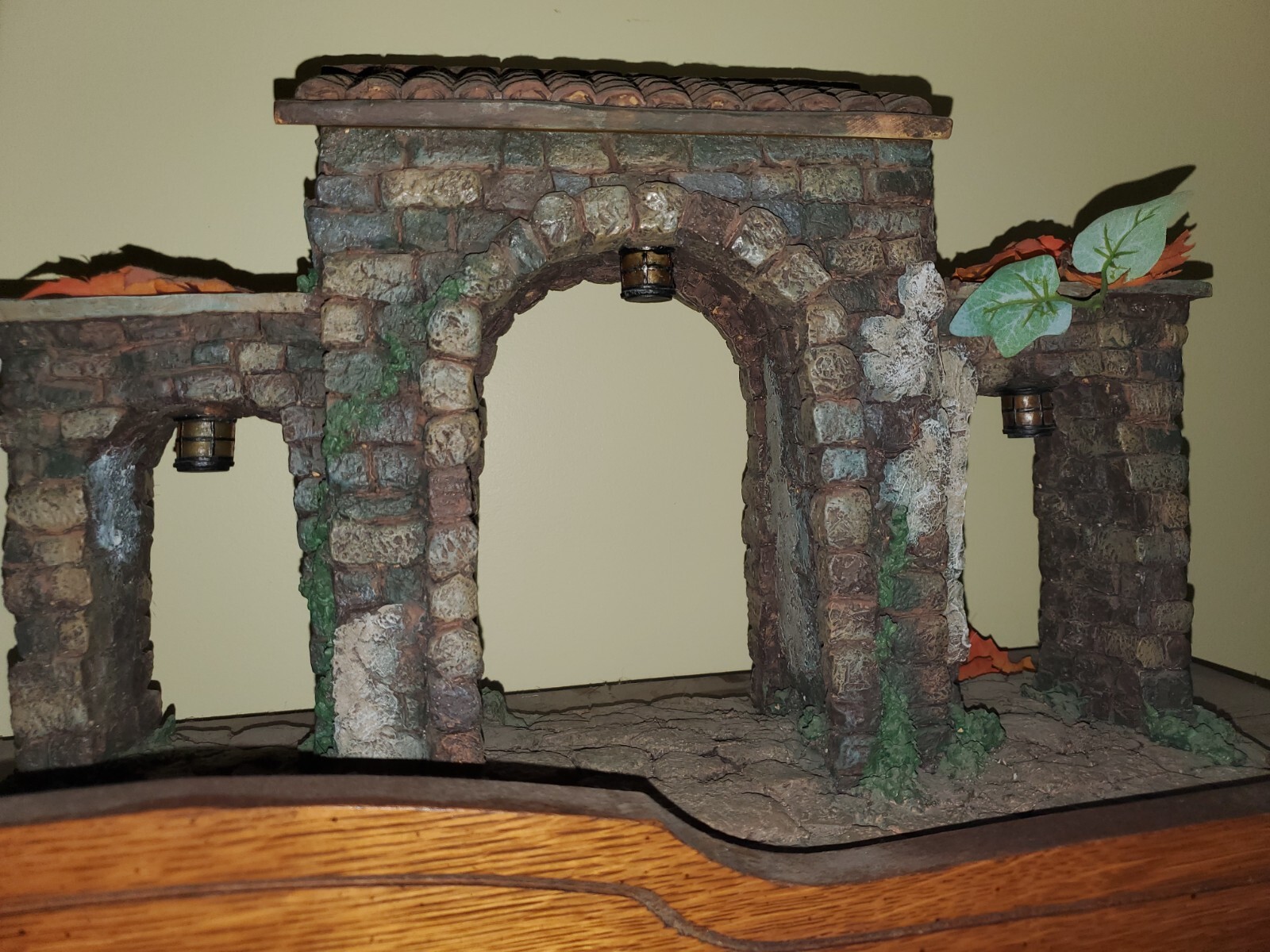 Fontanini Town Gate 5 in collection 12"H Nativity Set Building | eBay